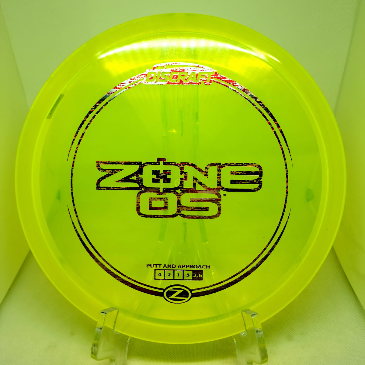 Discraft | Zone OS (Z) | Overstable Putt & Approach – Big Cat Disc Golf LLC