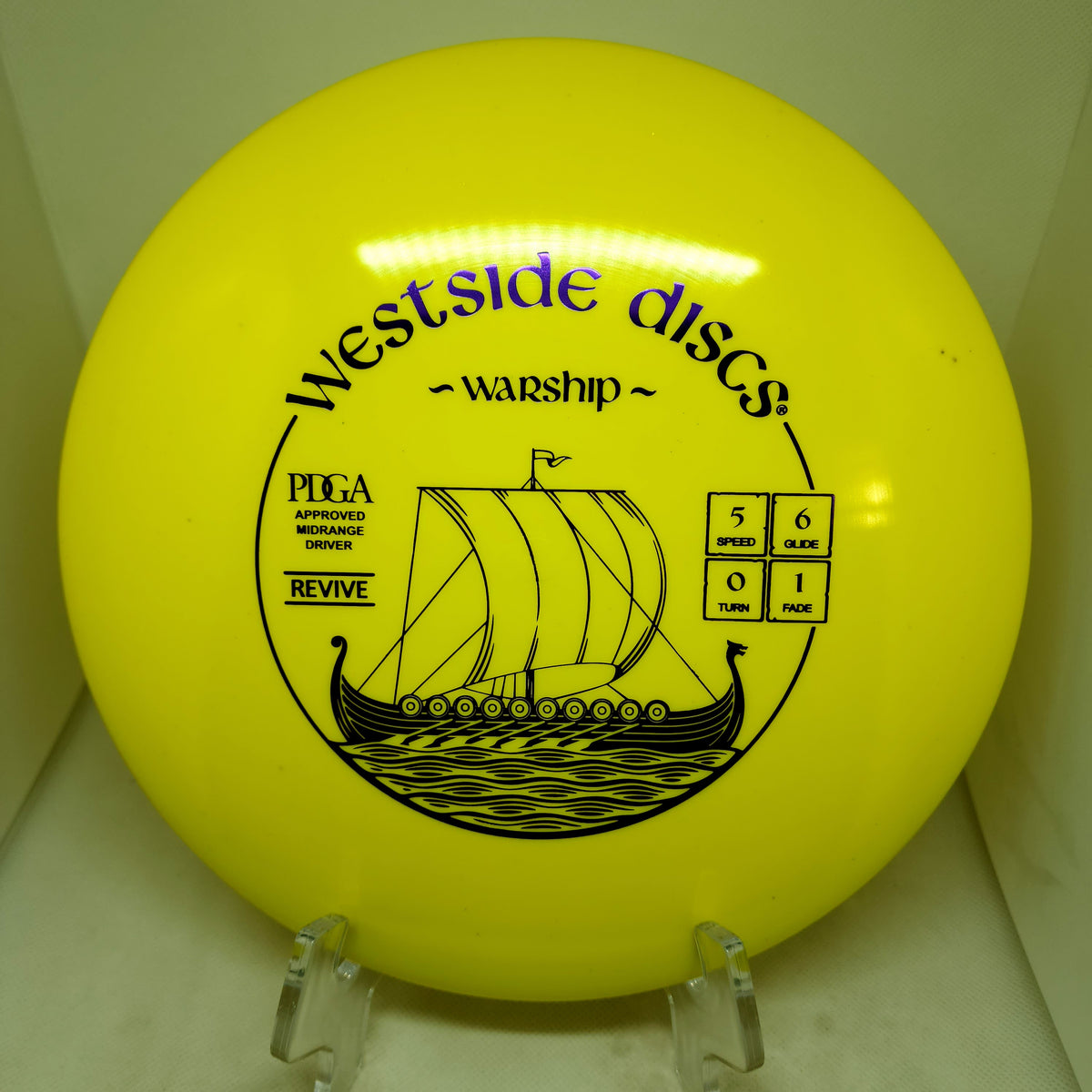 Westside Discs Warship | Stable Midrange | Revive Plastic – Big Cat ...
