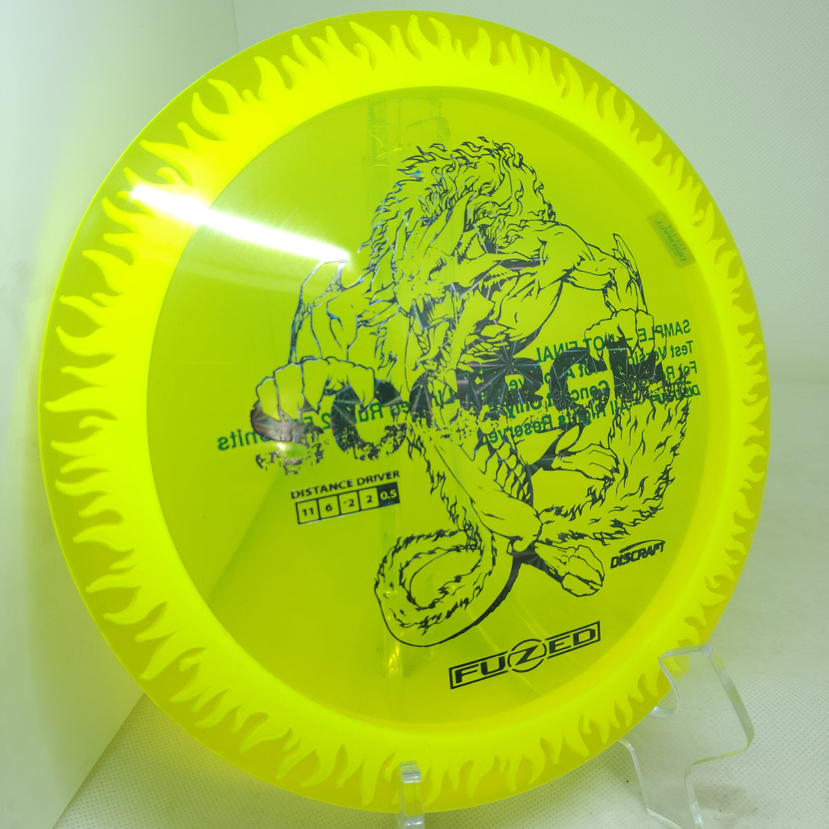 Discraft Discs | Scorch Fuzed Line | Concept Art | Flames Scorch – Big ...