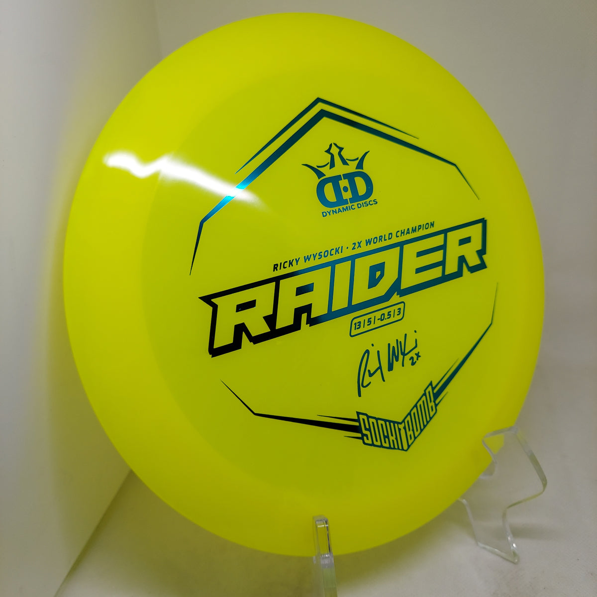 Raider (Lucid Ricky Wysocki) | More Overstable Run | Distance Driver ...