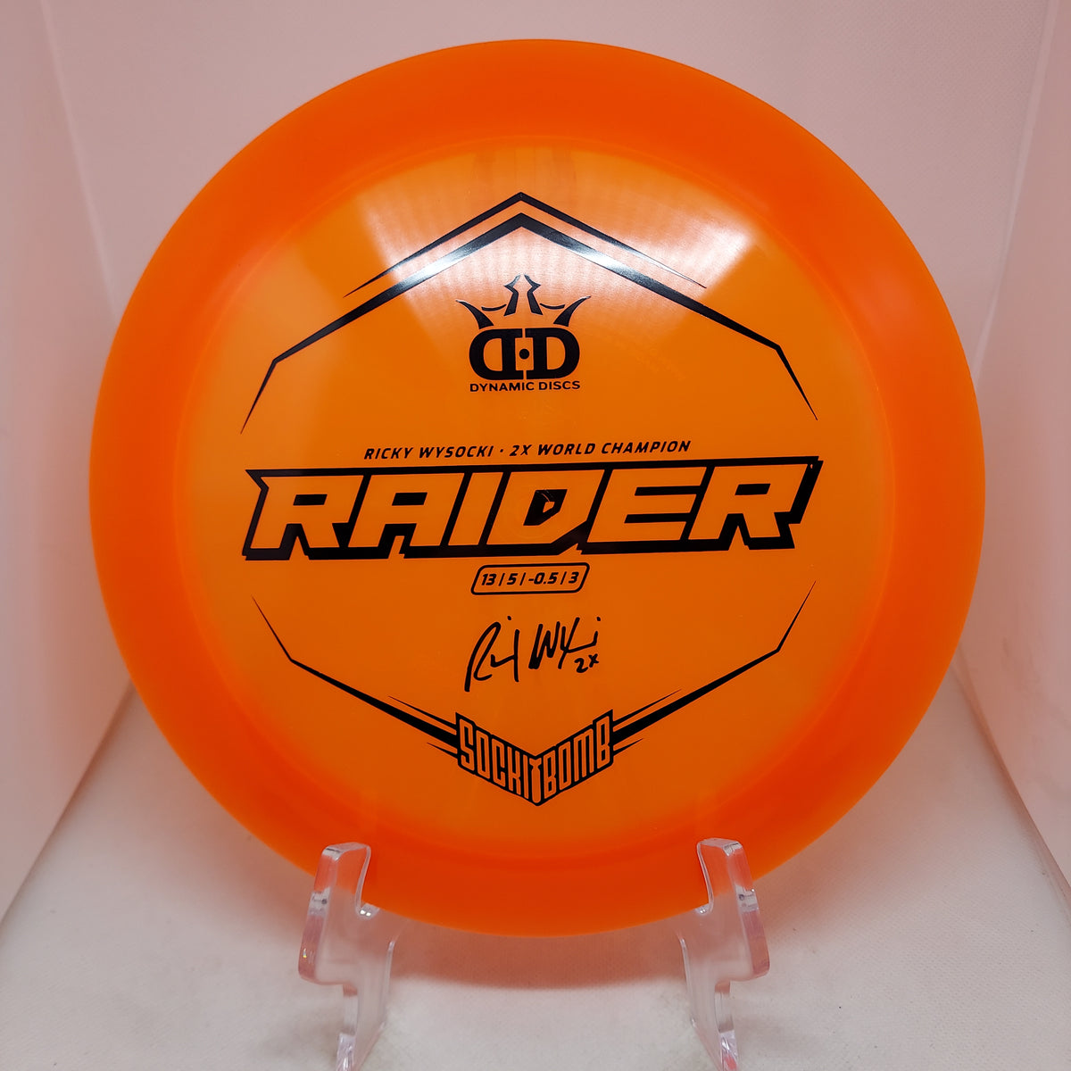 Raider (Lucid Ricky Wysocki) | More Overstable Run | Distance Driver ...