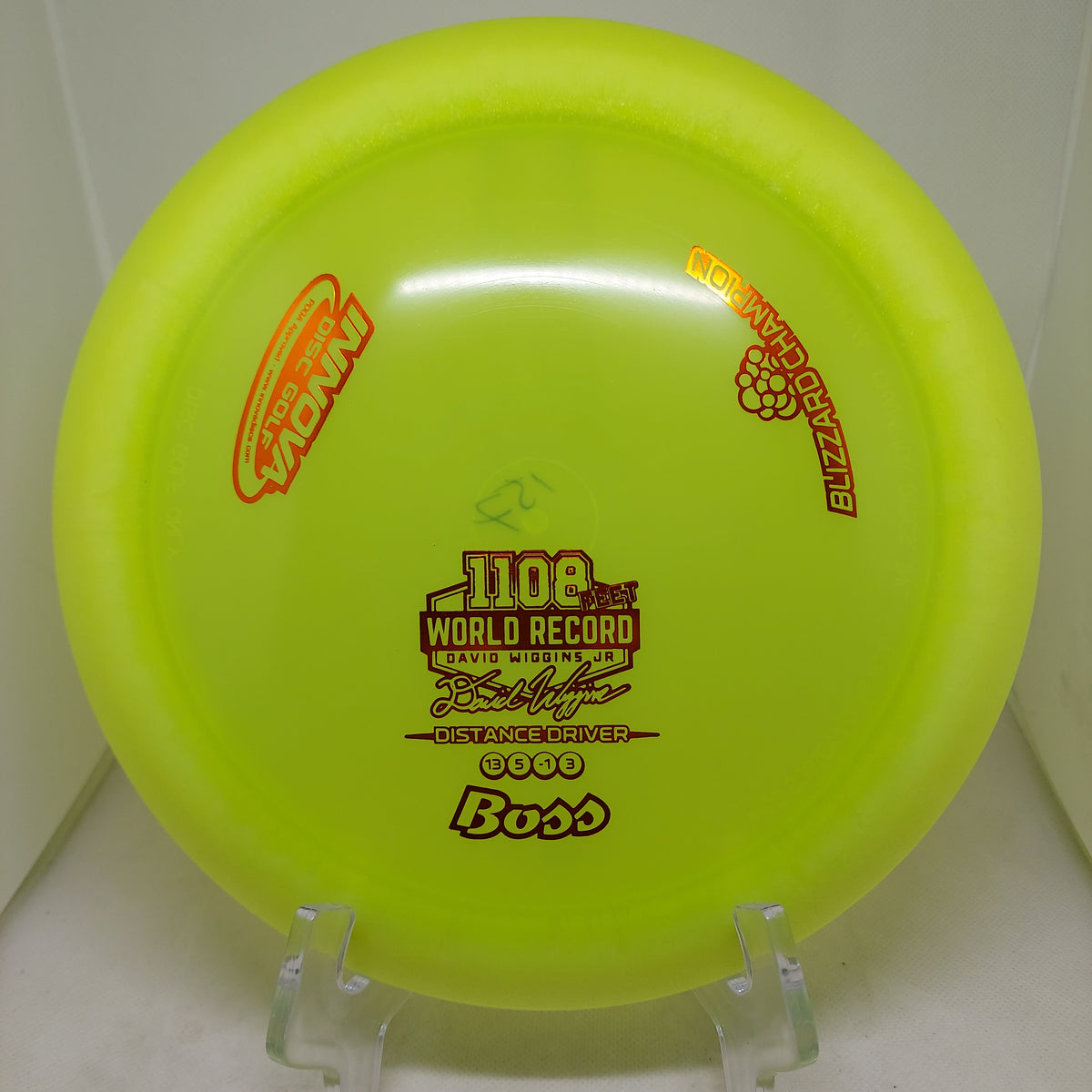 Innova | Boss (Blizzard Champion) | Lightweight Distance Driver – Big ...