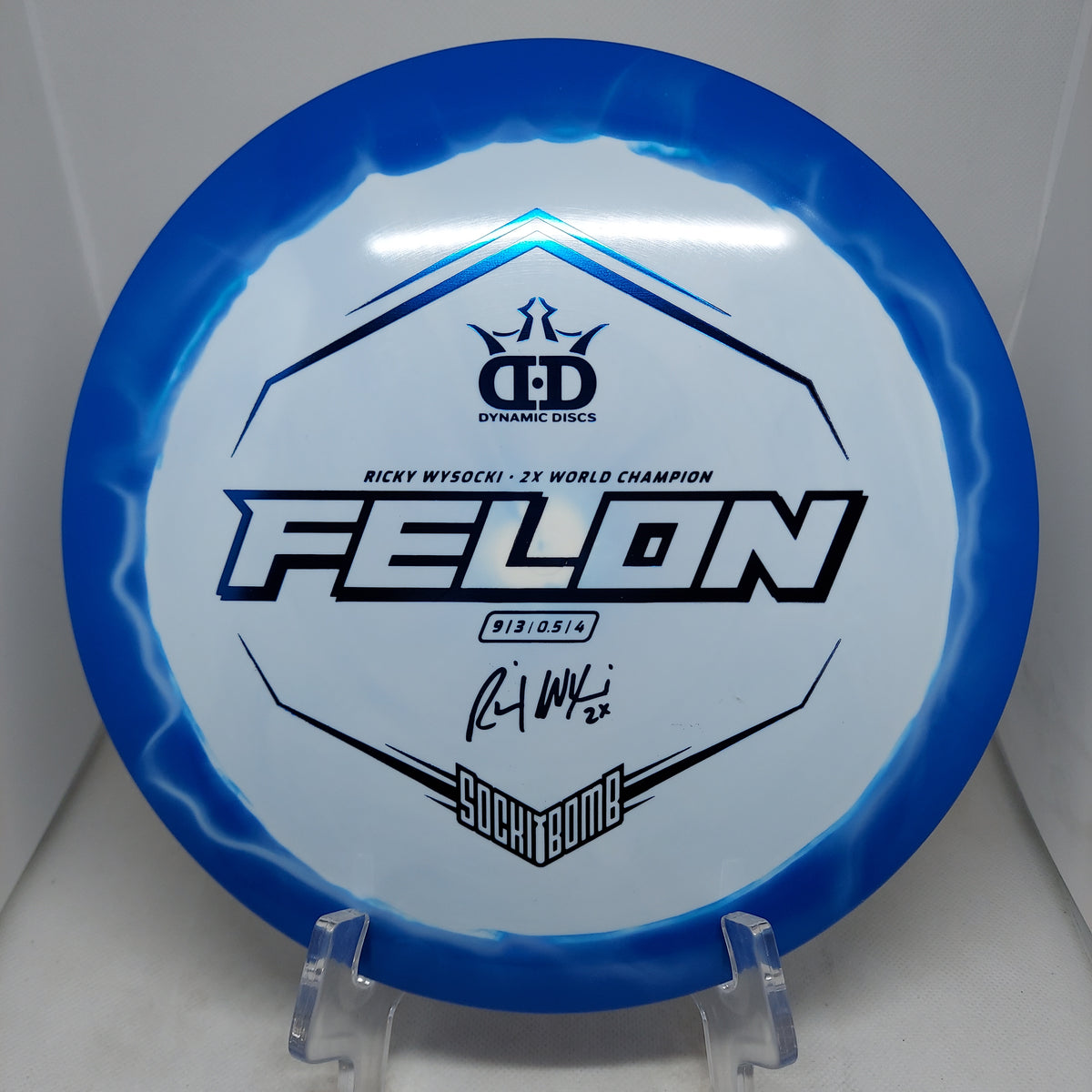 Dynamic Discs | Felon (Fuzion Orbit) Ricky Wysocki | Overstable Fairway ...