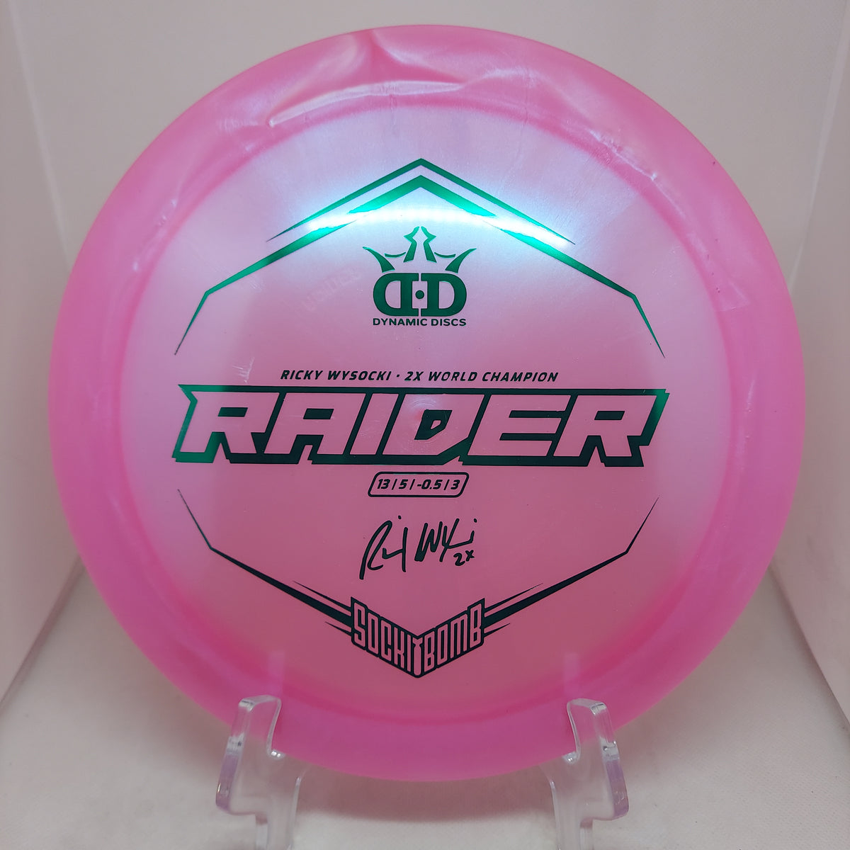 Dynamic Discs | Raider (Lucid Chameleon) Ricky Wysocki – Big Cat Disc ...