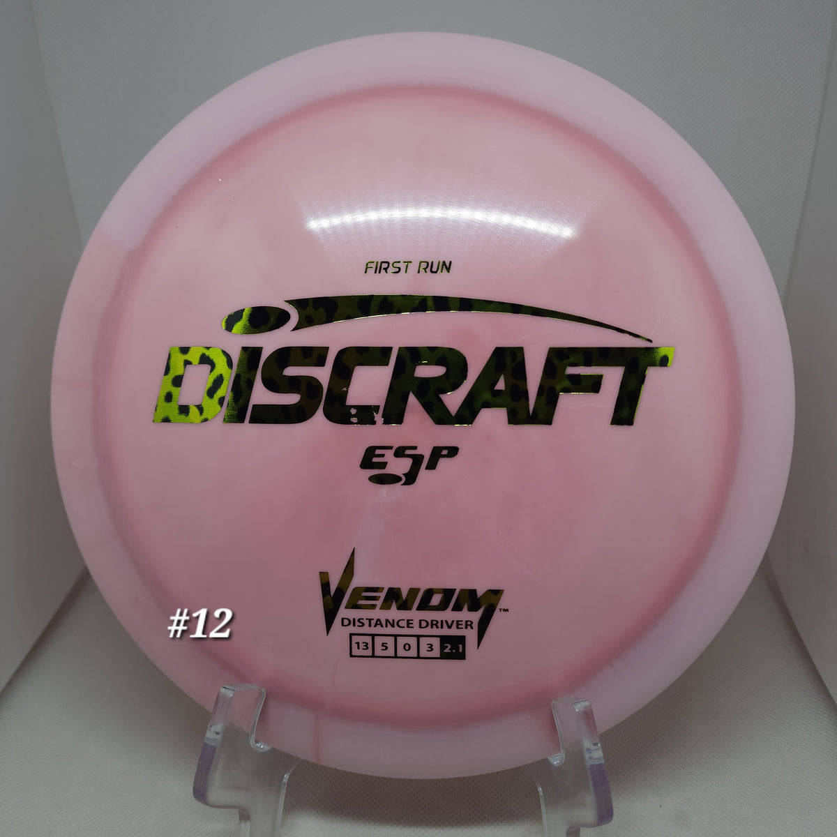 Discraft Venom | First Run | ESP | Overstable Distance Driver – Big Cat ...